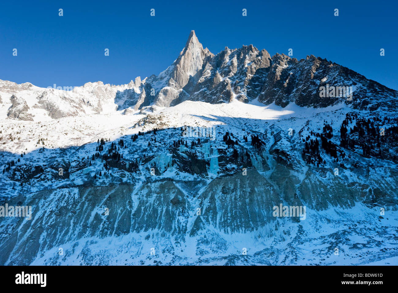 Chamonix-Mont-Blanc, French Alps, Haute Savoie, Chamonix, France Stock ...