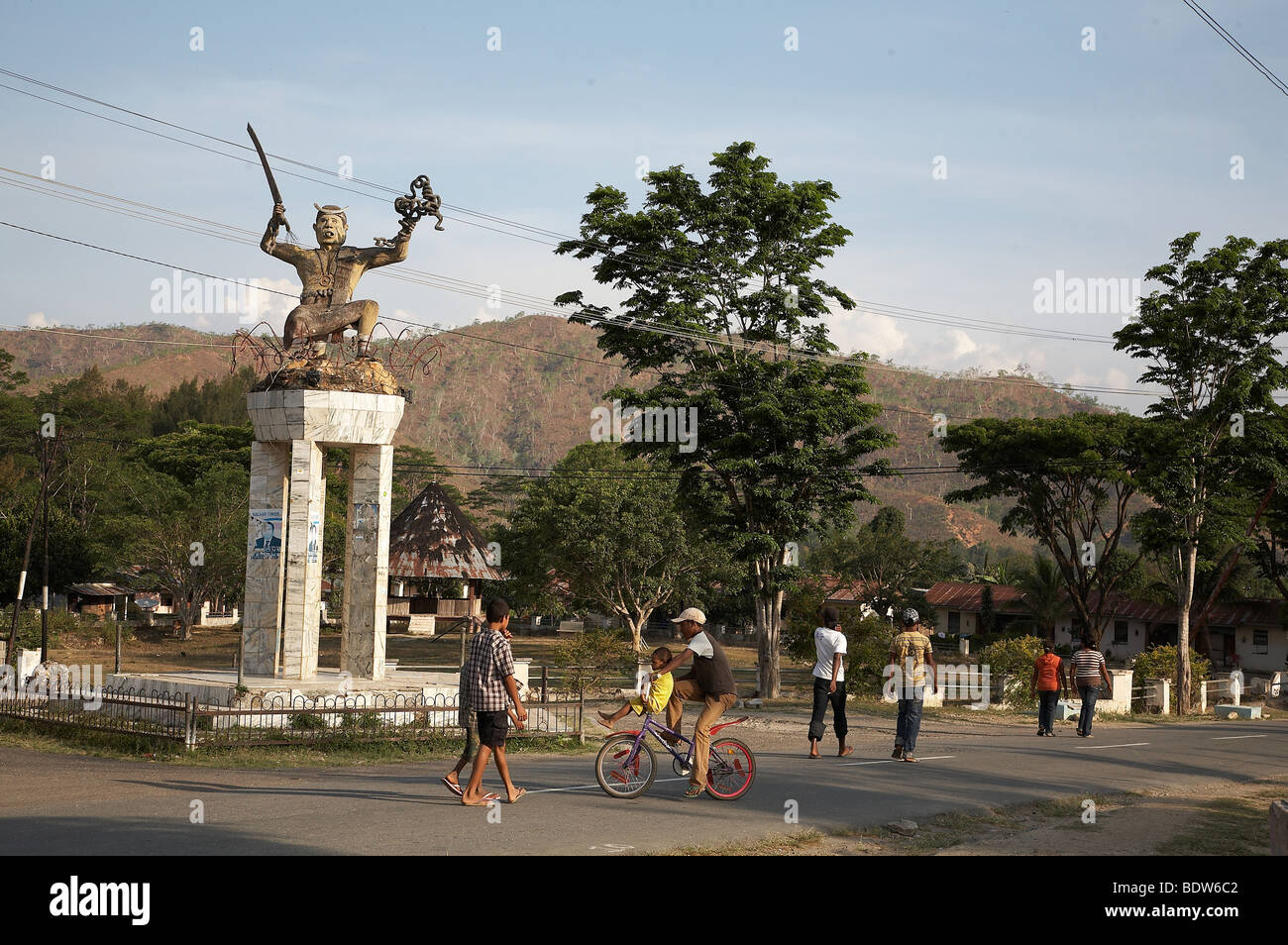 Timor Leste Main street of Aileu PHOTOGRAPH by SEAN SPRAGUE Stock Photo ...