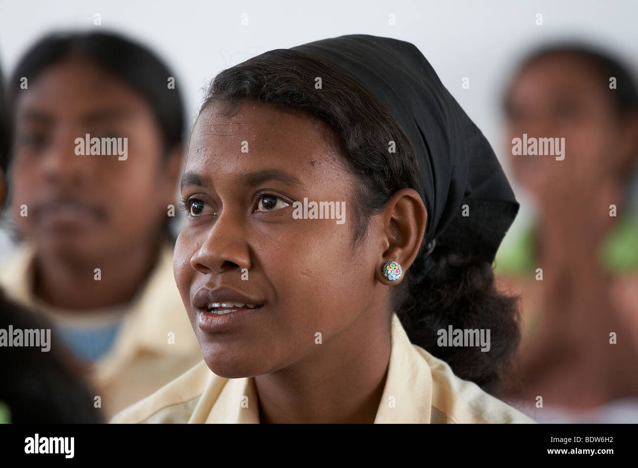 Timor Leste High school student, Aileu PHOTOGRAPH by SEAN SPRAGUE Stock ...