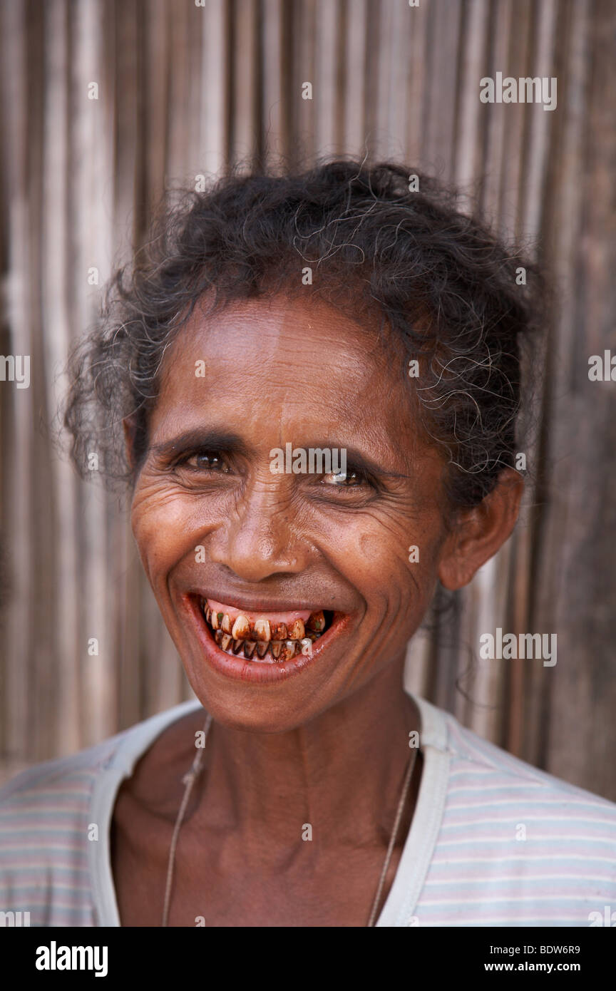 TIMOR LESTE Woman of Kefua village, Oecussi-Ambeno PHOTOGRAPH by SEAN ...