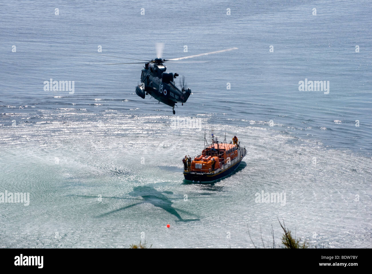 Lizard Lifeboat Day Lizard Point Cornwall England Stock Photo - Alamy