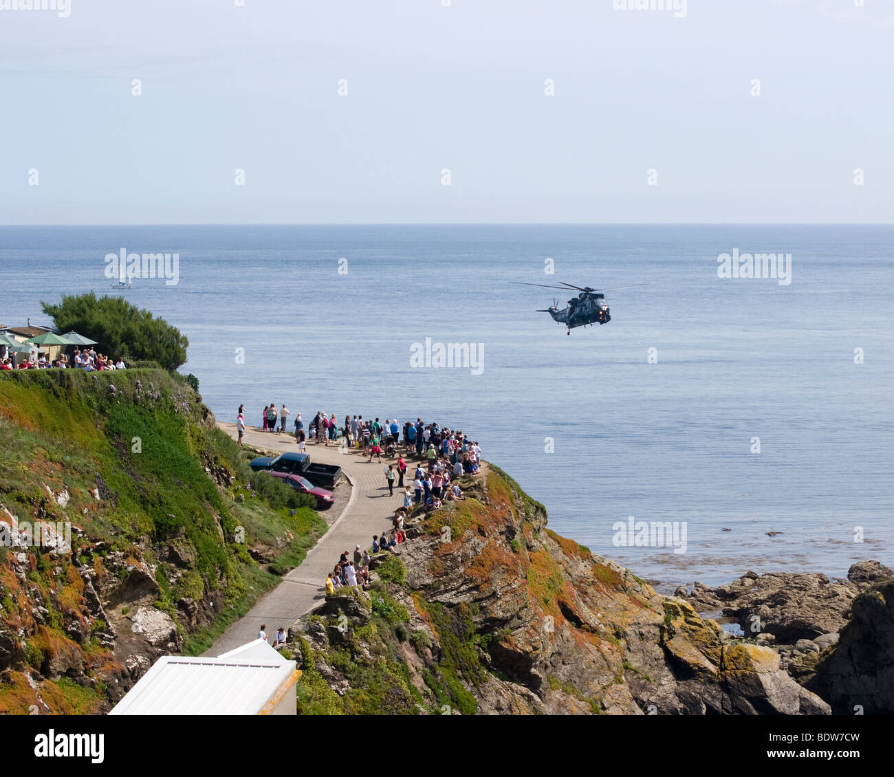 Lizard Lifeboat Day Lizard Point Cornwall England Stock Photo - Alamy