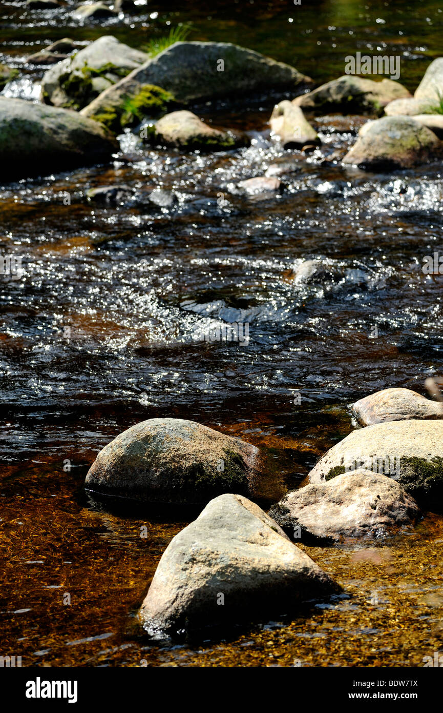 Modrava Roklansky potok Sumava National Park Czech Republic Stock Photo ...