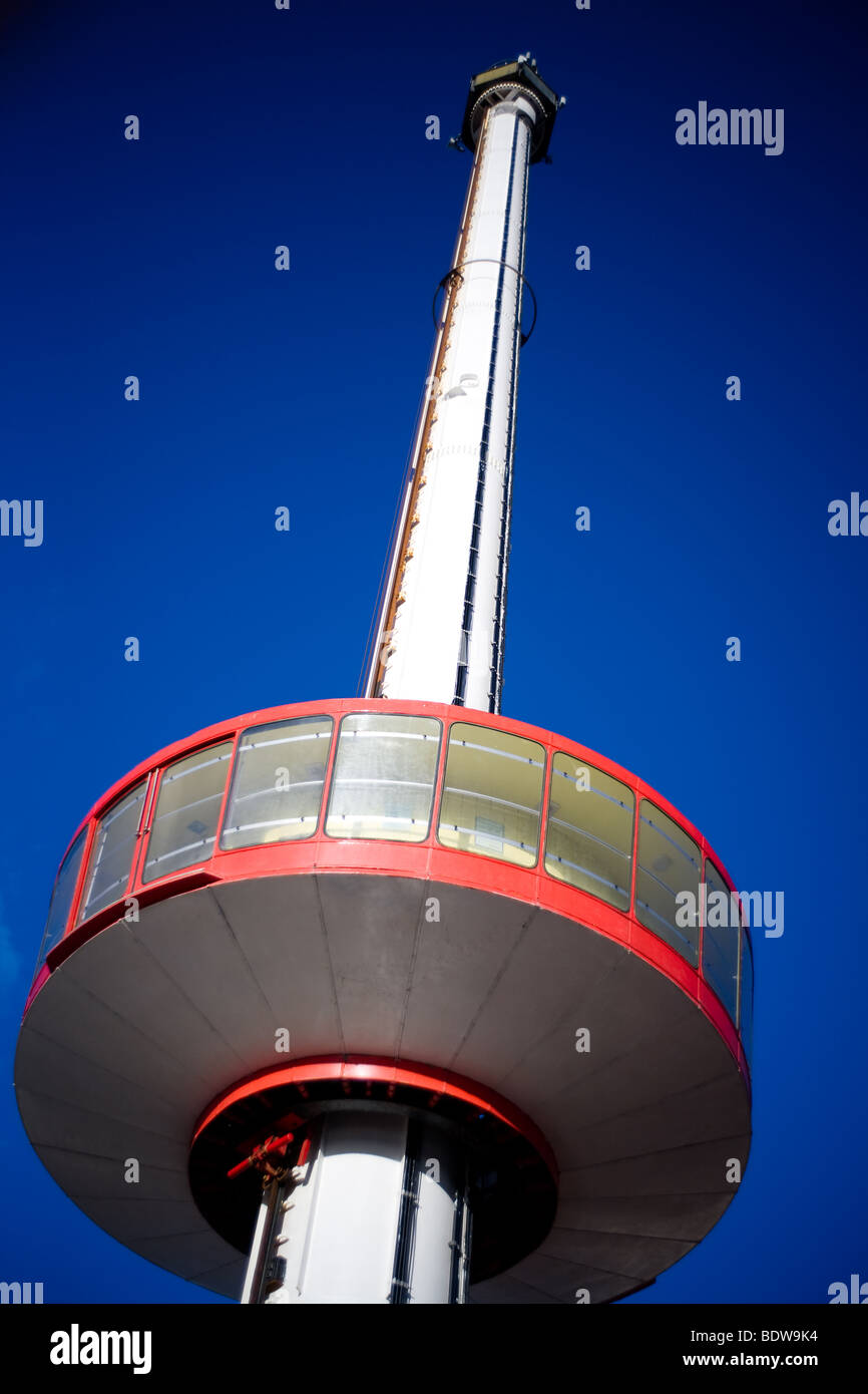 The observation tower at Rhyl in North Wales Stock Photo - Alamy