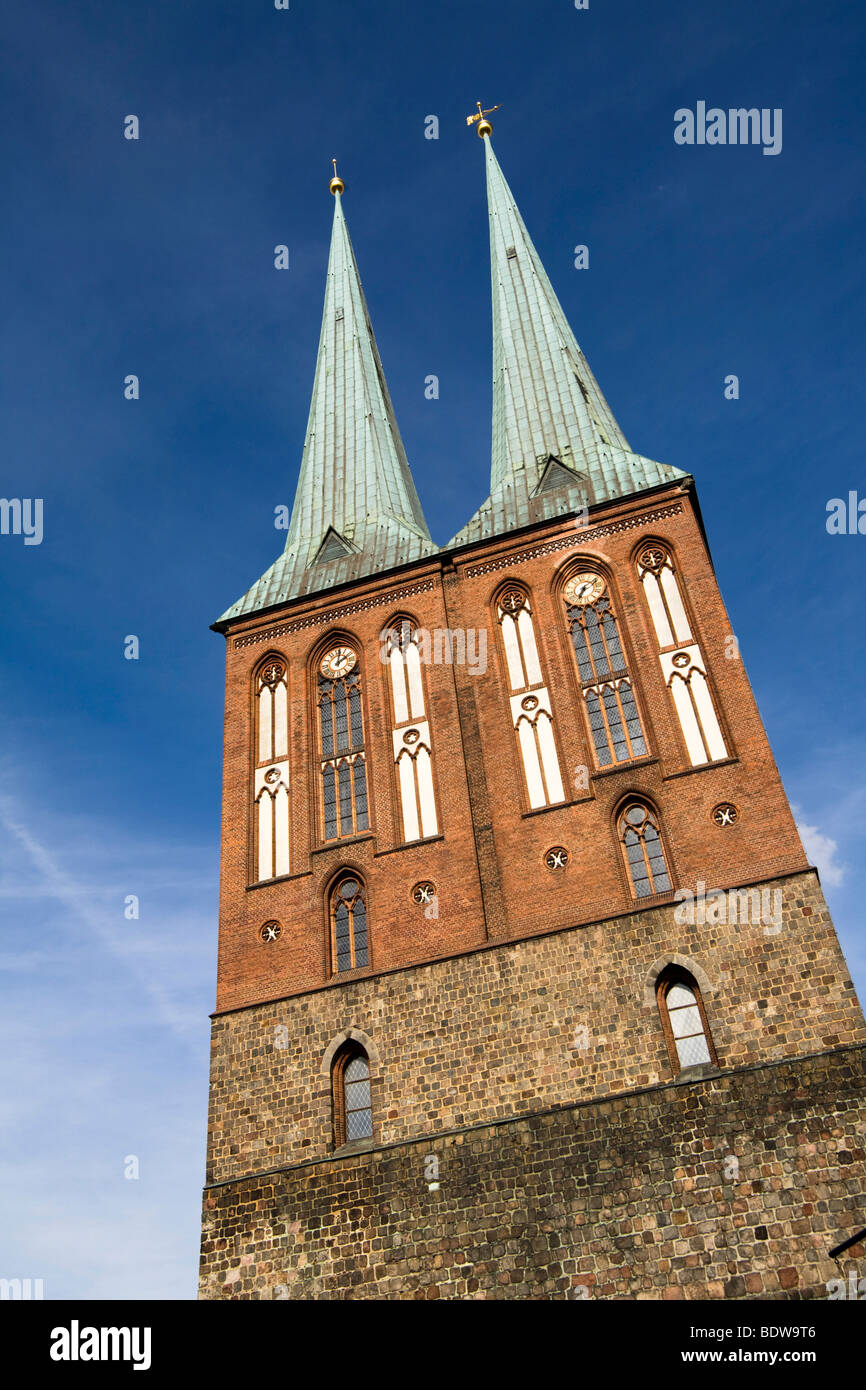 Nikolai Church in the Nikolai district, Mitte, Berlin, Germany, Europe ...