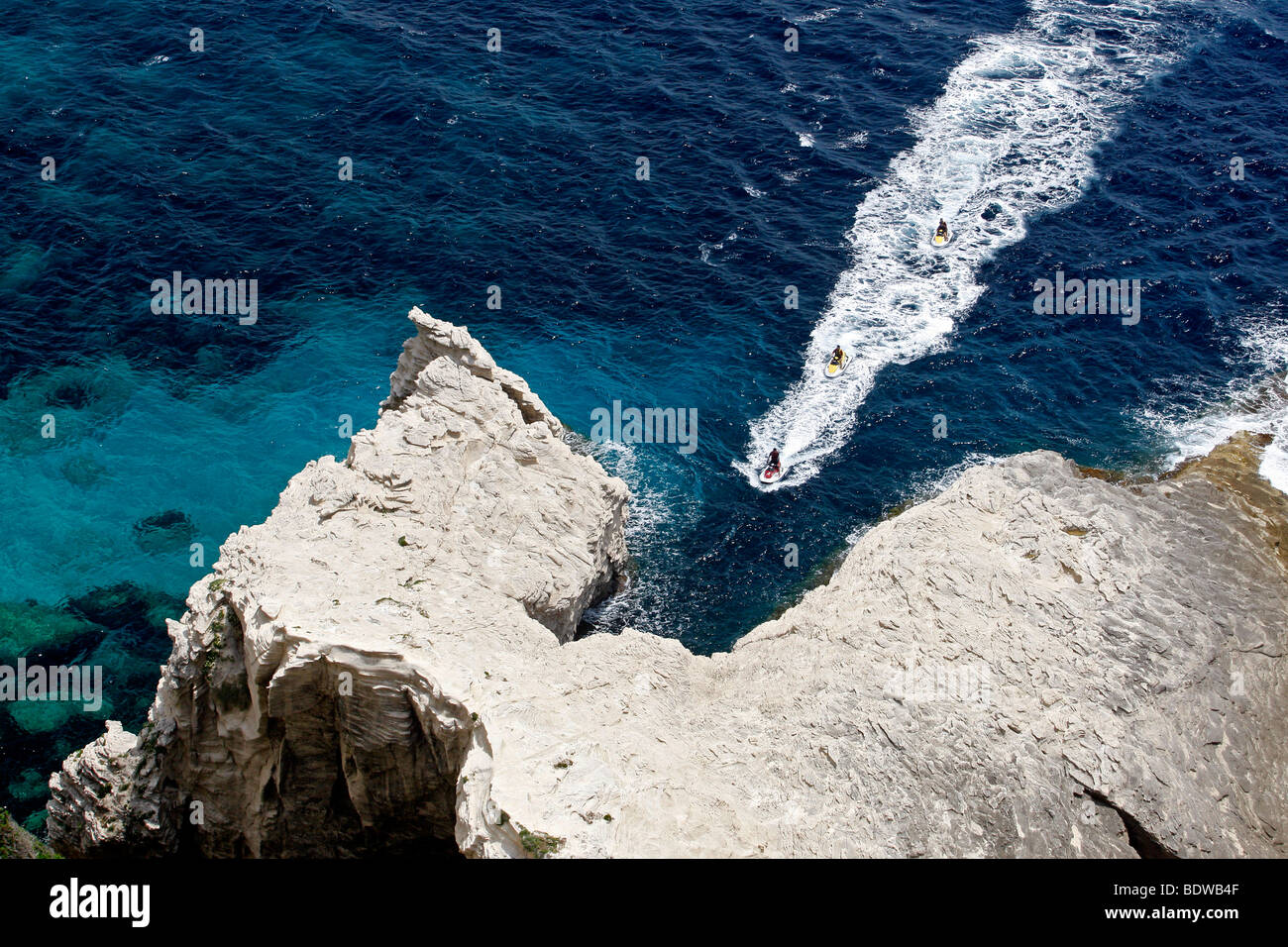 Limestone cliffs, Bonifacio, Corsica, France, Europe Stock Photo - Alamy