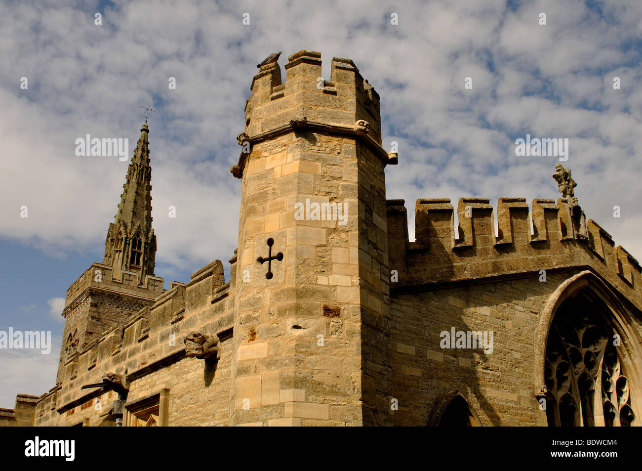 St. Lawrence Church, Wymington, Bedfordshire, England, UK Stock Photo ...