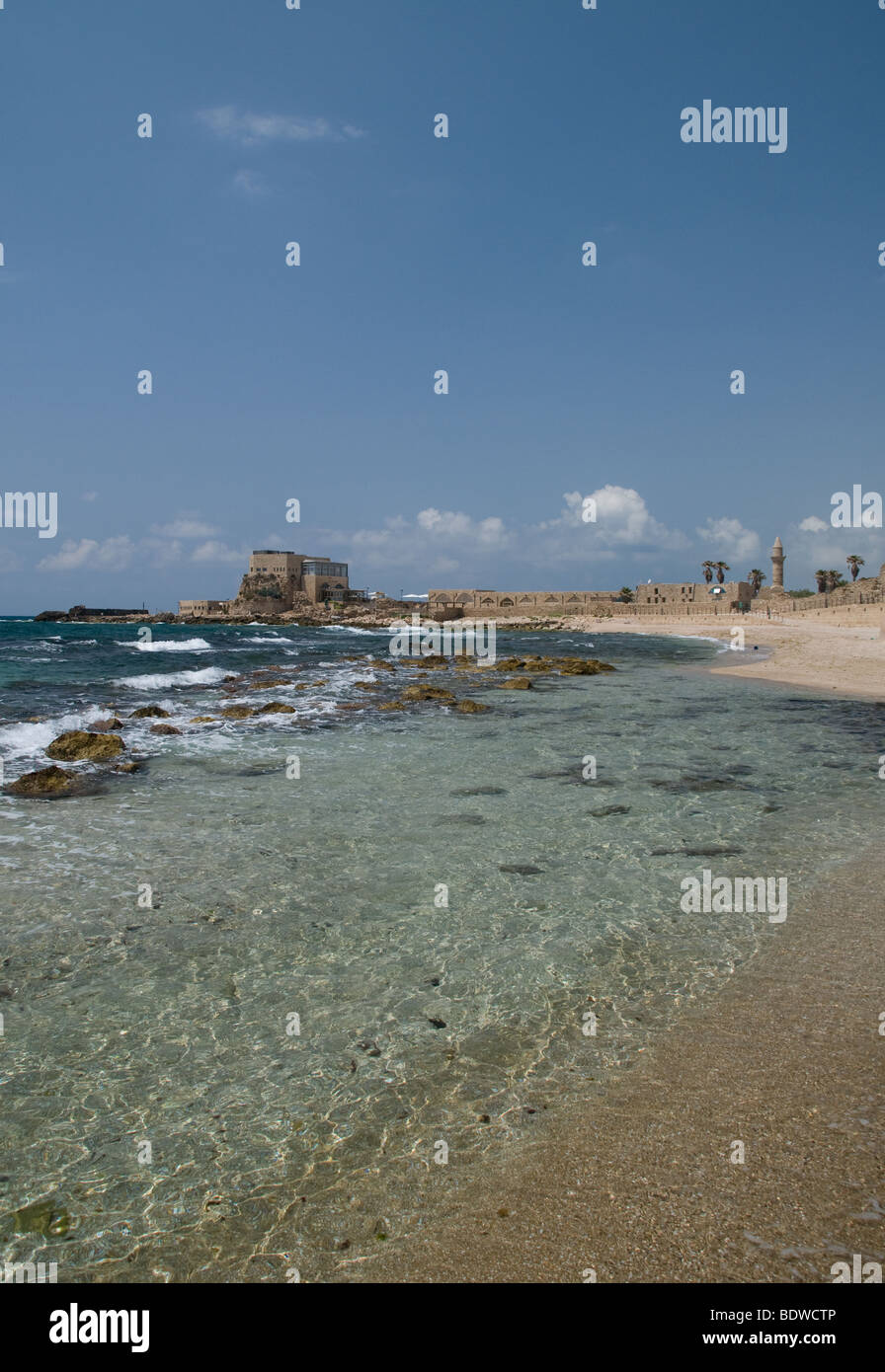 Caesarea by the sea hi-res stock photography and images - Alamy