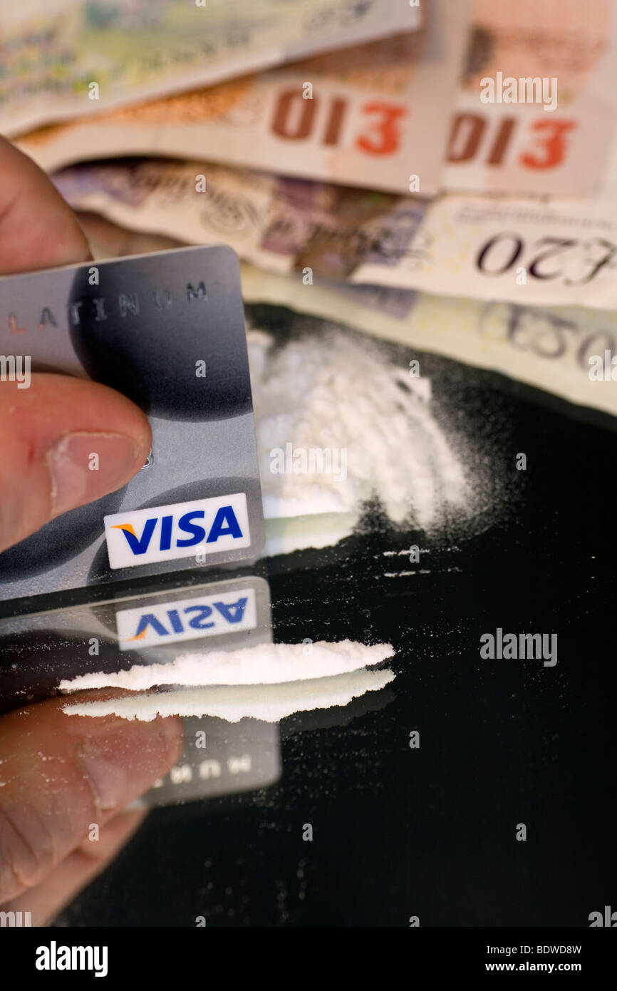 Drugs paraphernalia. Actually ascorbic acid in this case Stock Photo ...