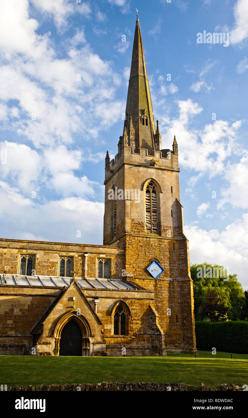 St Swithins Church Lower Quinton Cotswolds Stock Photo - Alamy