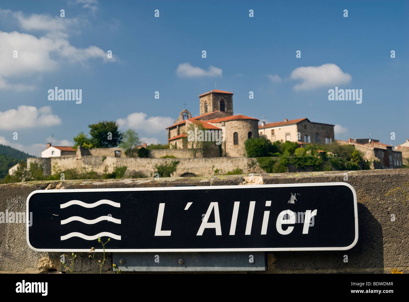 France, Auvergne, village in the Allier departement Stock Photo - Alamy