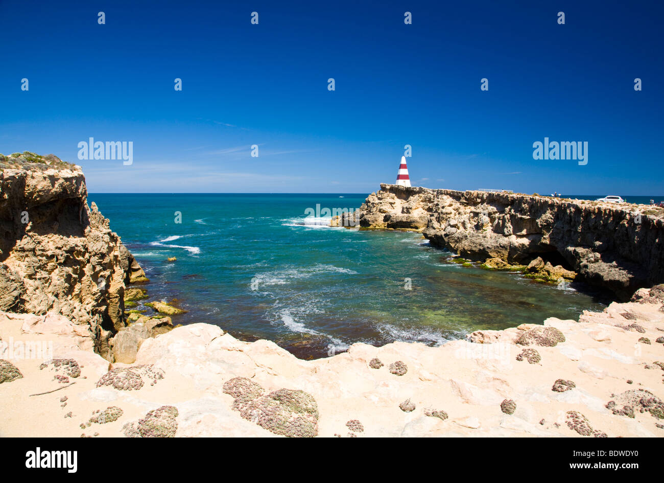 The 1852 Robe Obelisk, Limestone Coast Robe, South Australia Stock ...