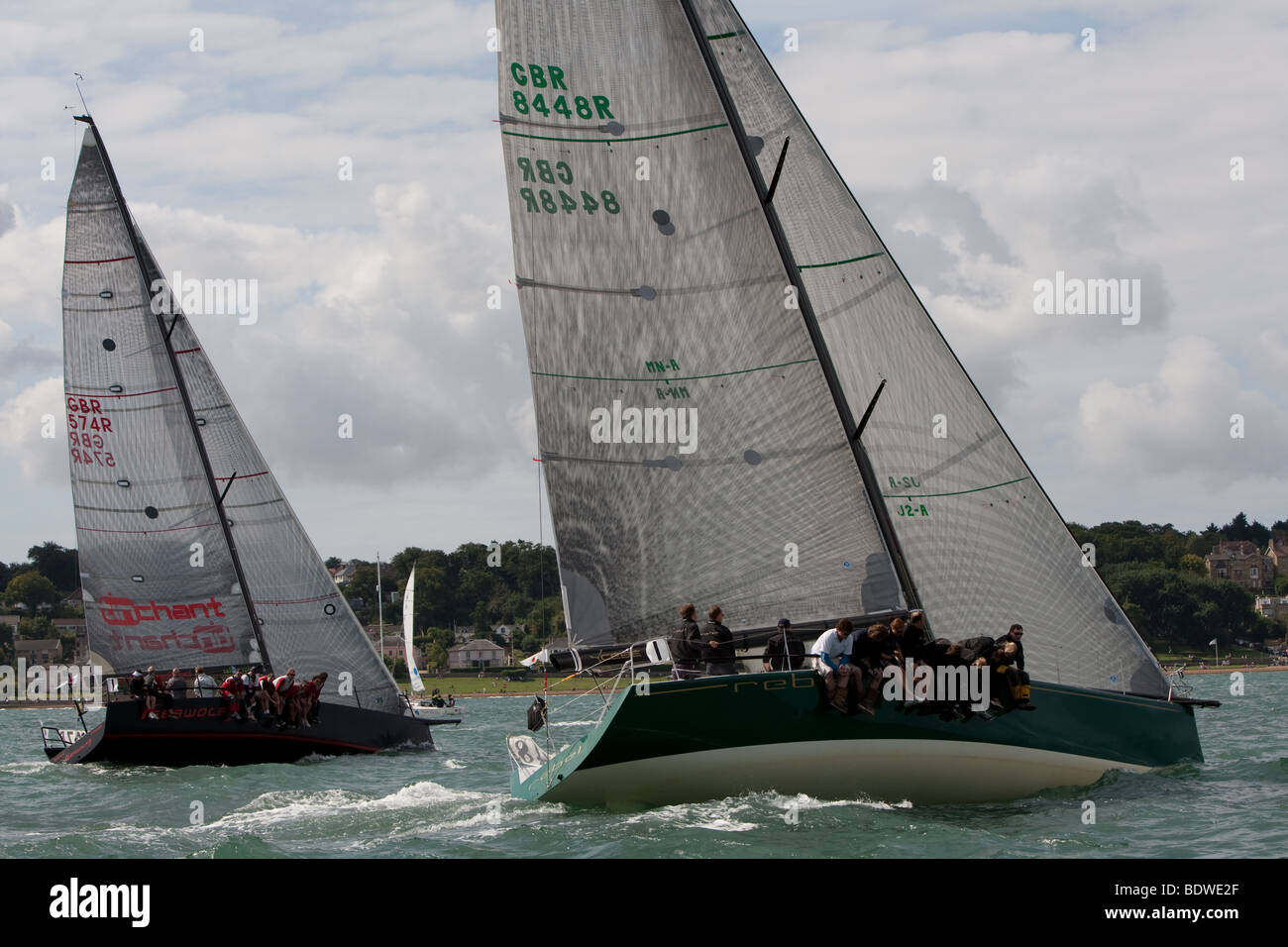 Cowes sailing hi-res stock photography and images - Alamy