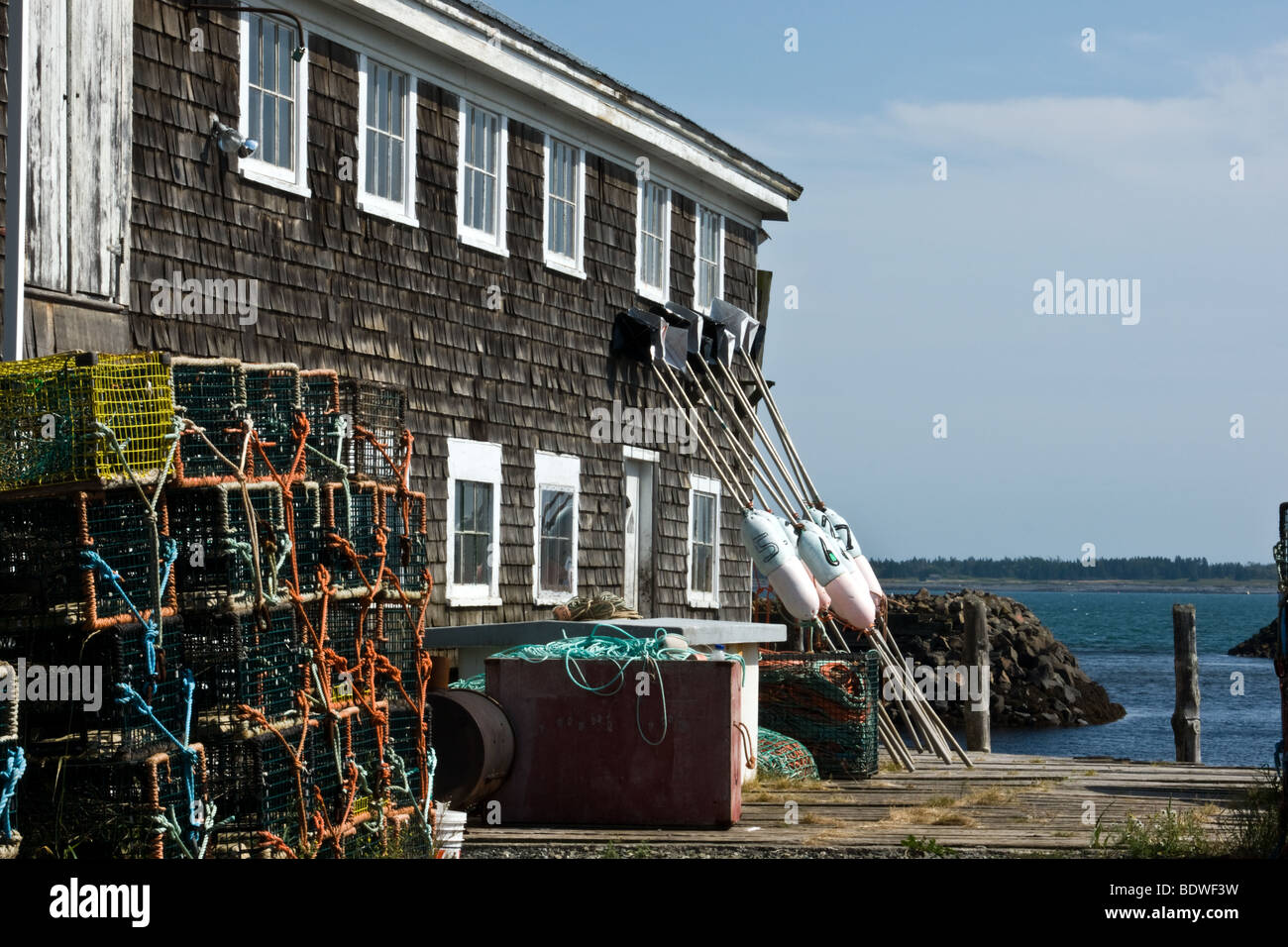Sardine Museum Grand Manan New Brunswick Canada Stock Photo - Alamy