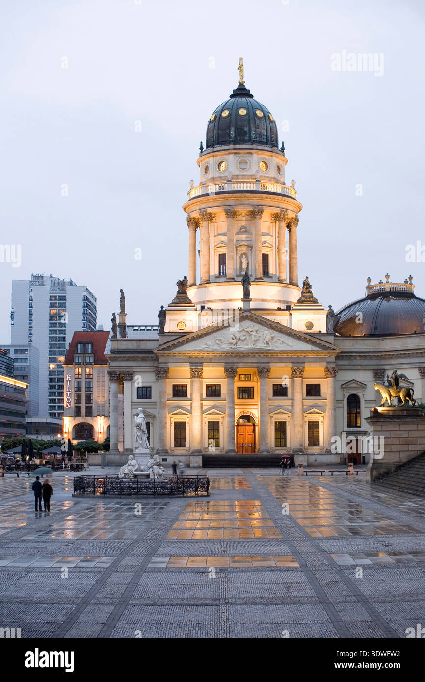 German Cathedral, Gendarmenmarkt, Berlin, Germany, Europe Stock Photo ...