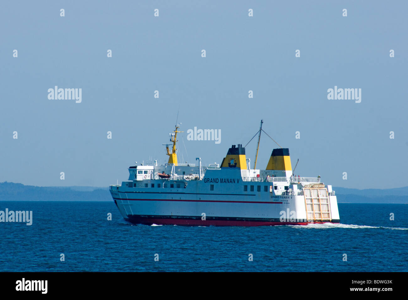 Grand Manan ferry New Brunswick Canada Stock Photo - Alamy