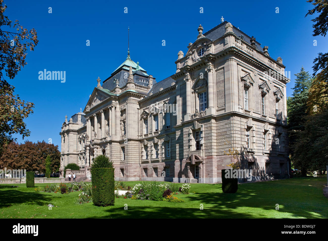 The Imperial Court of Colmar, today the High Court of Alsace-Lorraine ...