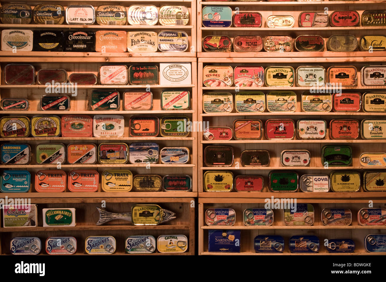 Sardine Museum Seal Cove Grand Manan New Brunswick Canada Stock Photo ...