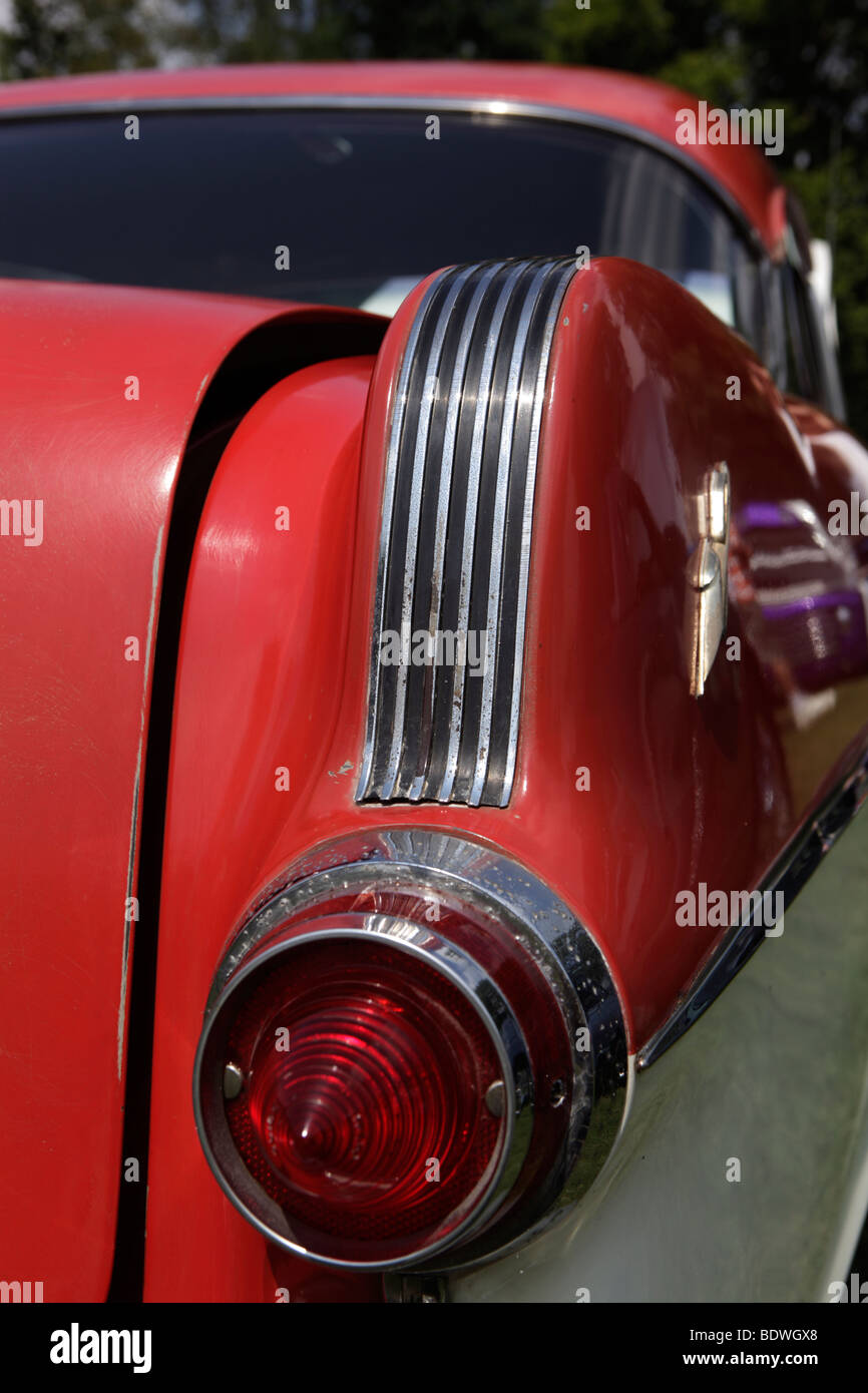 back tail light and fender. 1950s Pontiac Chieftain. Smithville ...