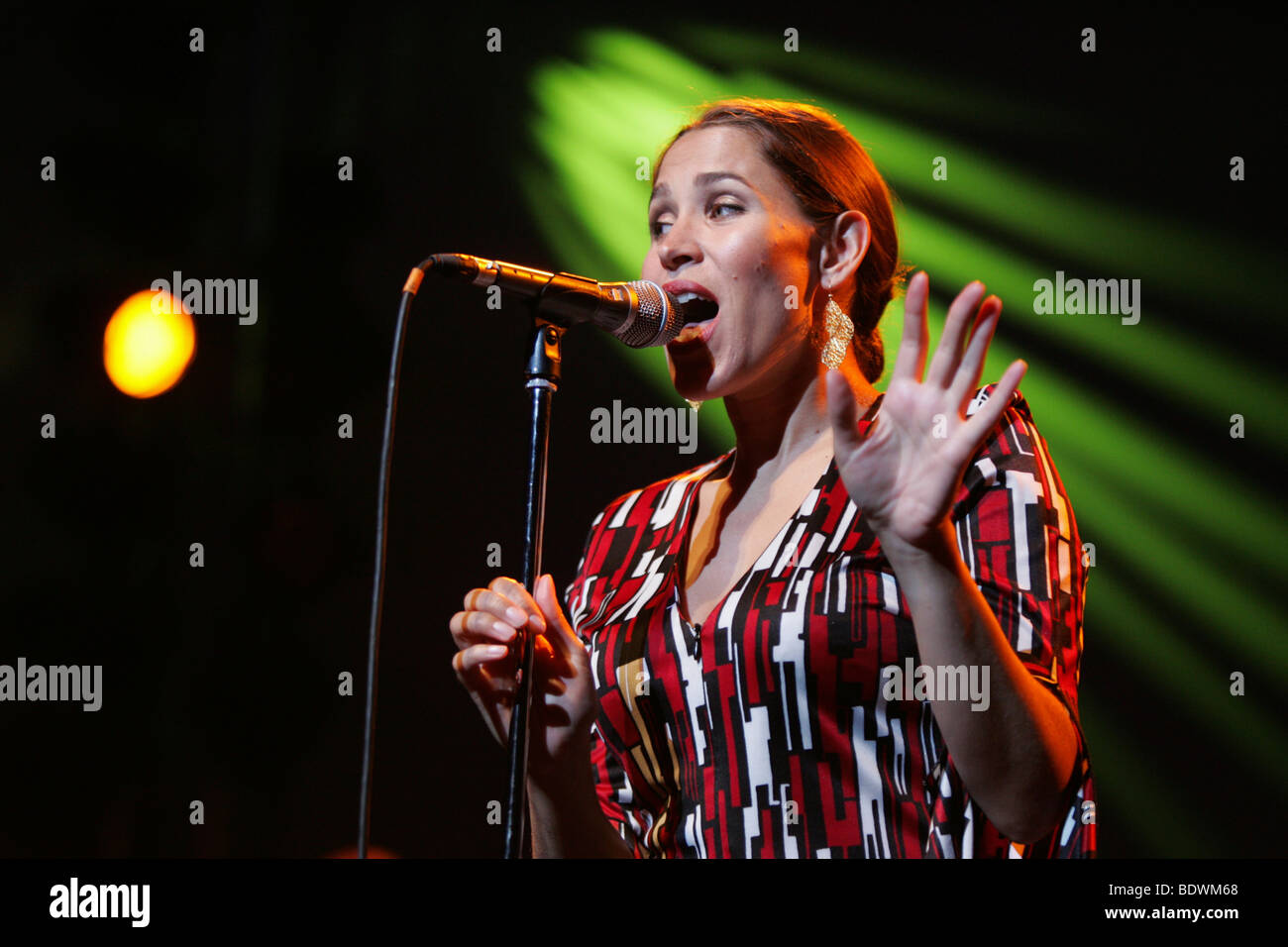 China Forbes, singer and front woman of the U.S. band Pink Martini ...