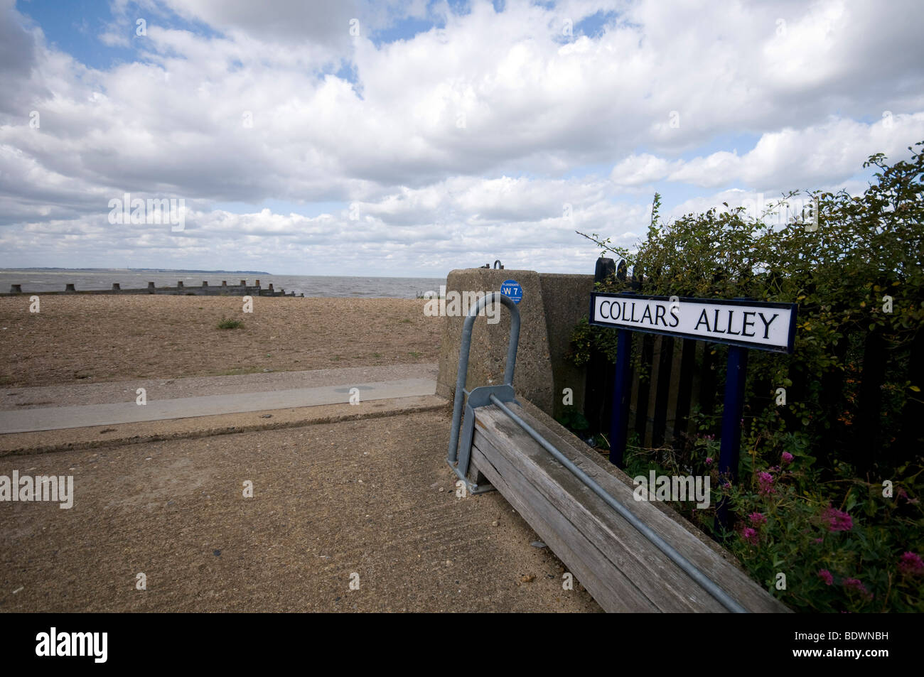 collars alley one of the many alleys in Whitstable kent england uk ...