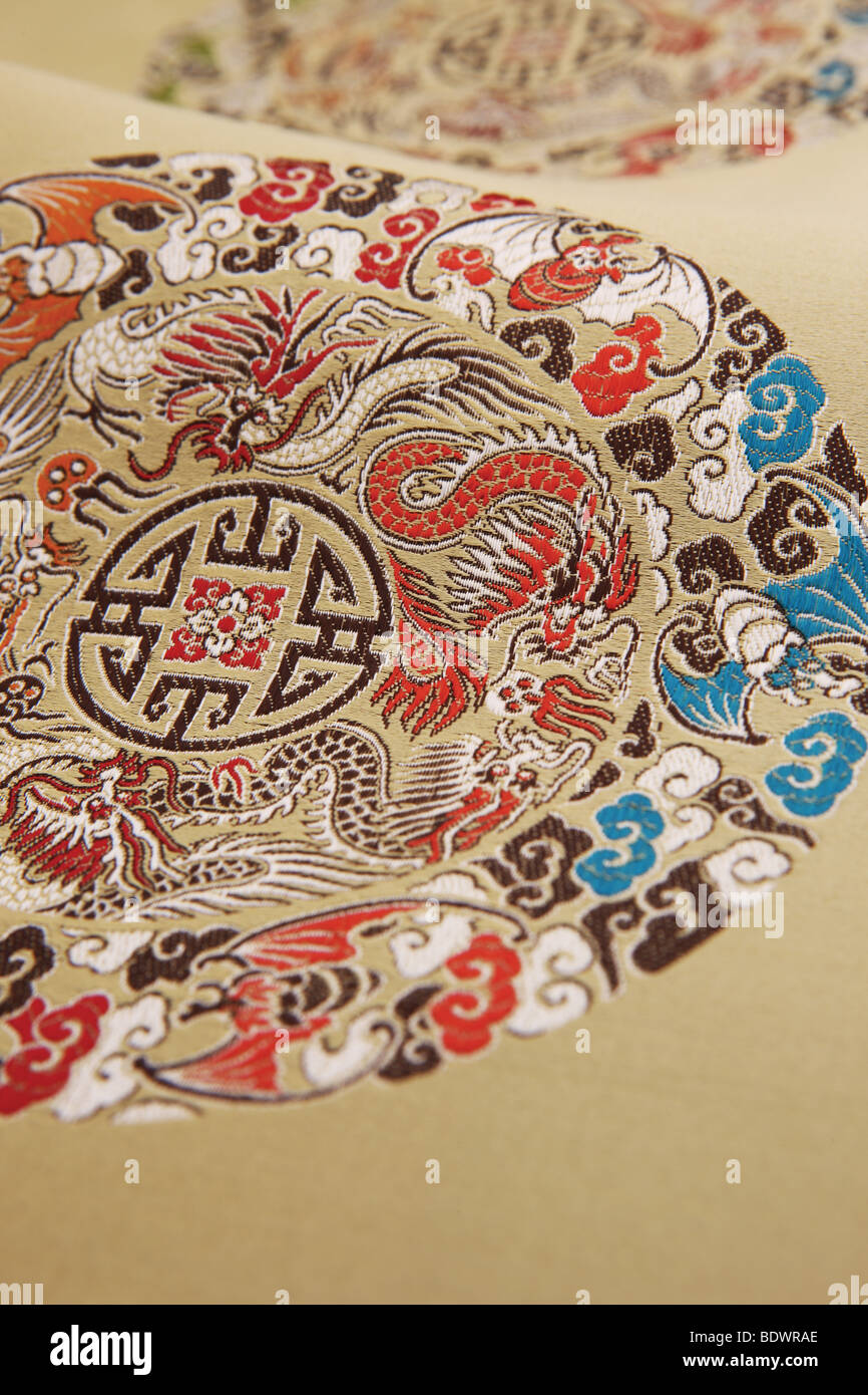 textile of Chinese style Stock Photo - Alamy