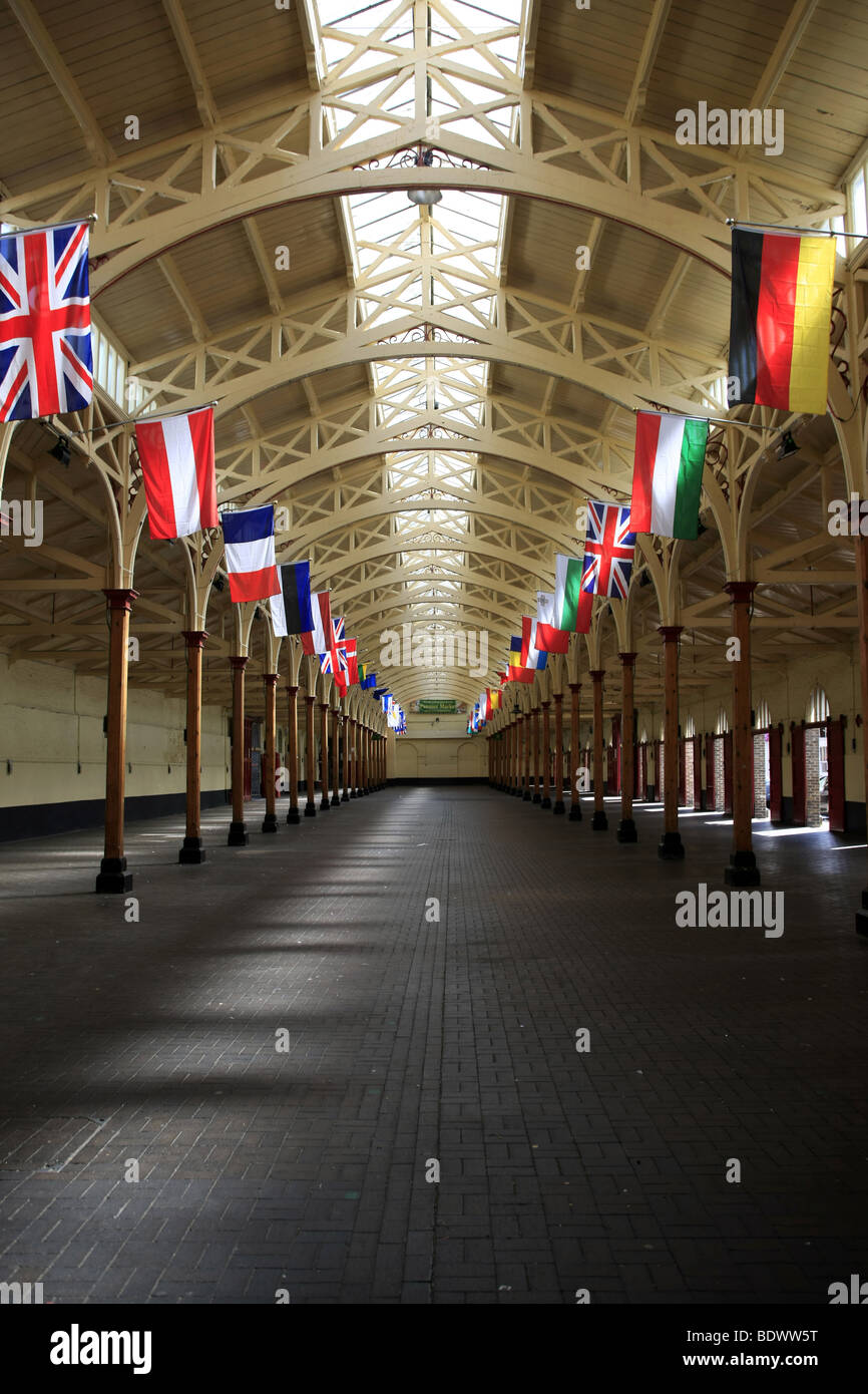 The Pannier Market in Barnstaple Devon England Stock Photo - Alamy