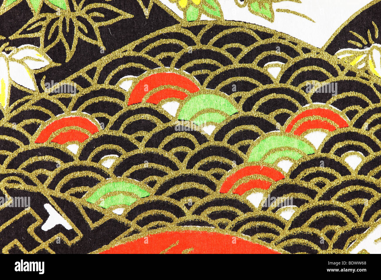 textile of Japanese style Stock Photo - Alamy
