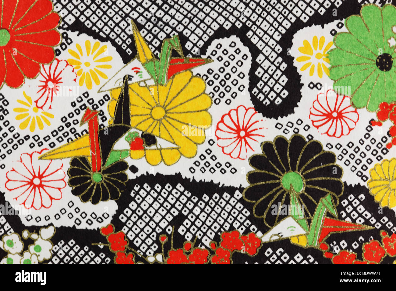 textile of Japanese style Stock Photo - Alamy