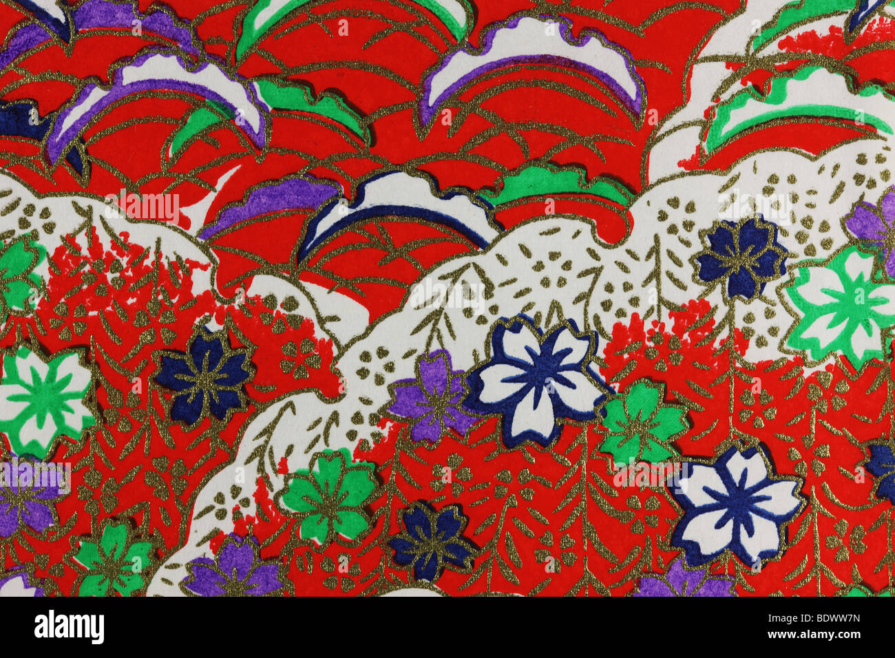 textile of Japanese style Stock Photo - Alamy