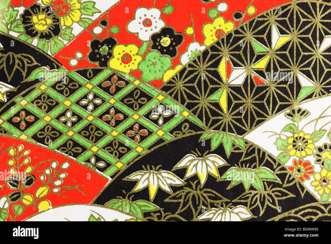textile of Japanese style Stock Photo - Alamy