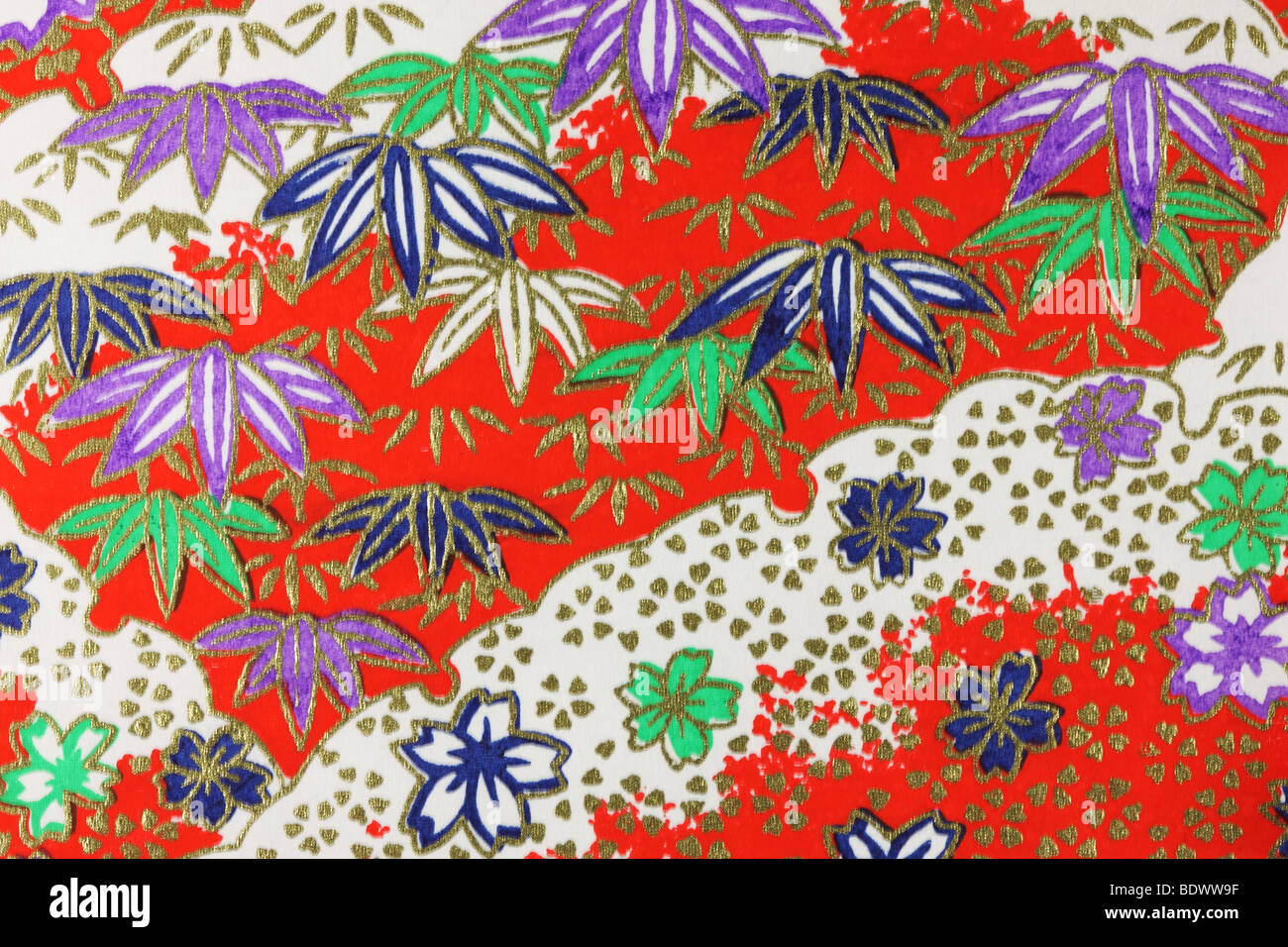 textile of Japanese style Stock Photo - Alamy