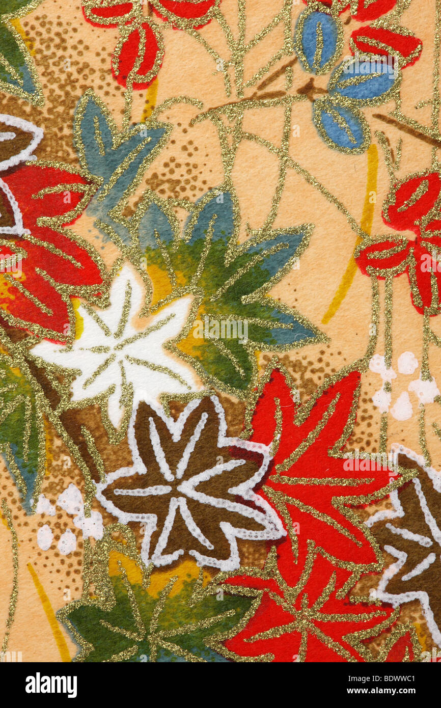 Textile of Japanese style Stock Photo - Alamy