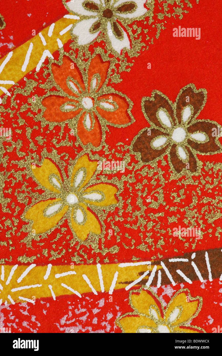 Textile of Japanese style Stock Photo - Alamy