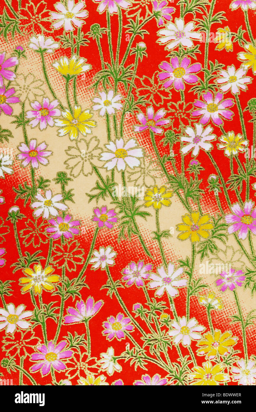 Textile of Japanese style Stock Photo - Alamy