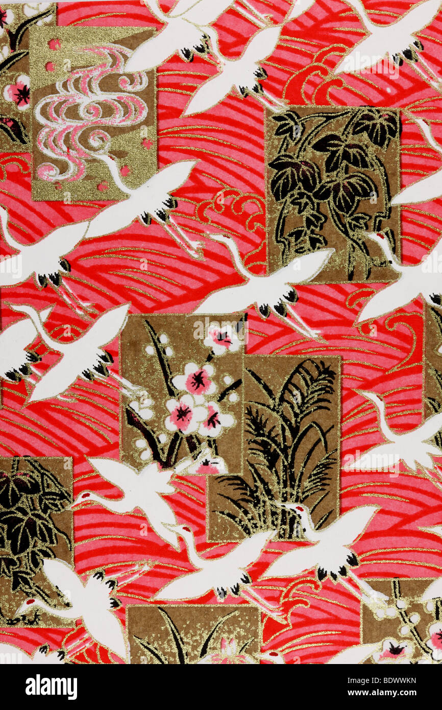 textile of Japanese style Stock Photo - Alamy