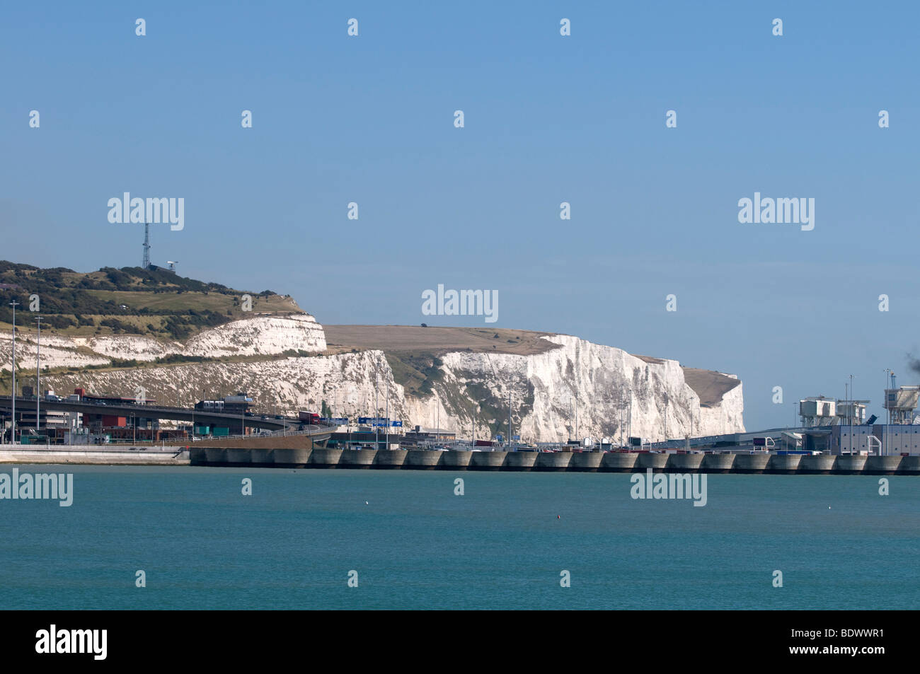 Dover Harbour and Marina Stock Photo - Alamy