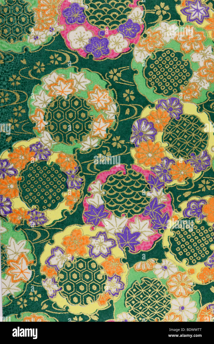 textile of Japanese style Stock Photo - Alamy