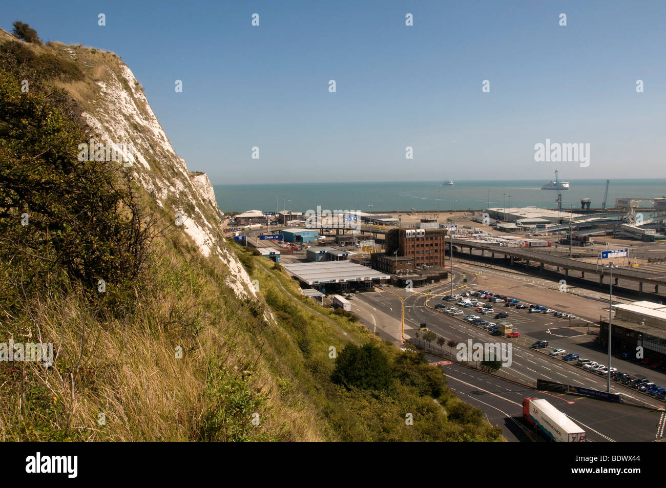 Dover Harbour and Marina Stock Photo - Alamy