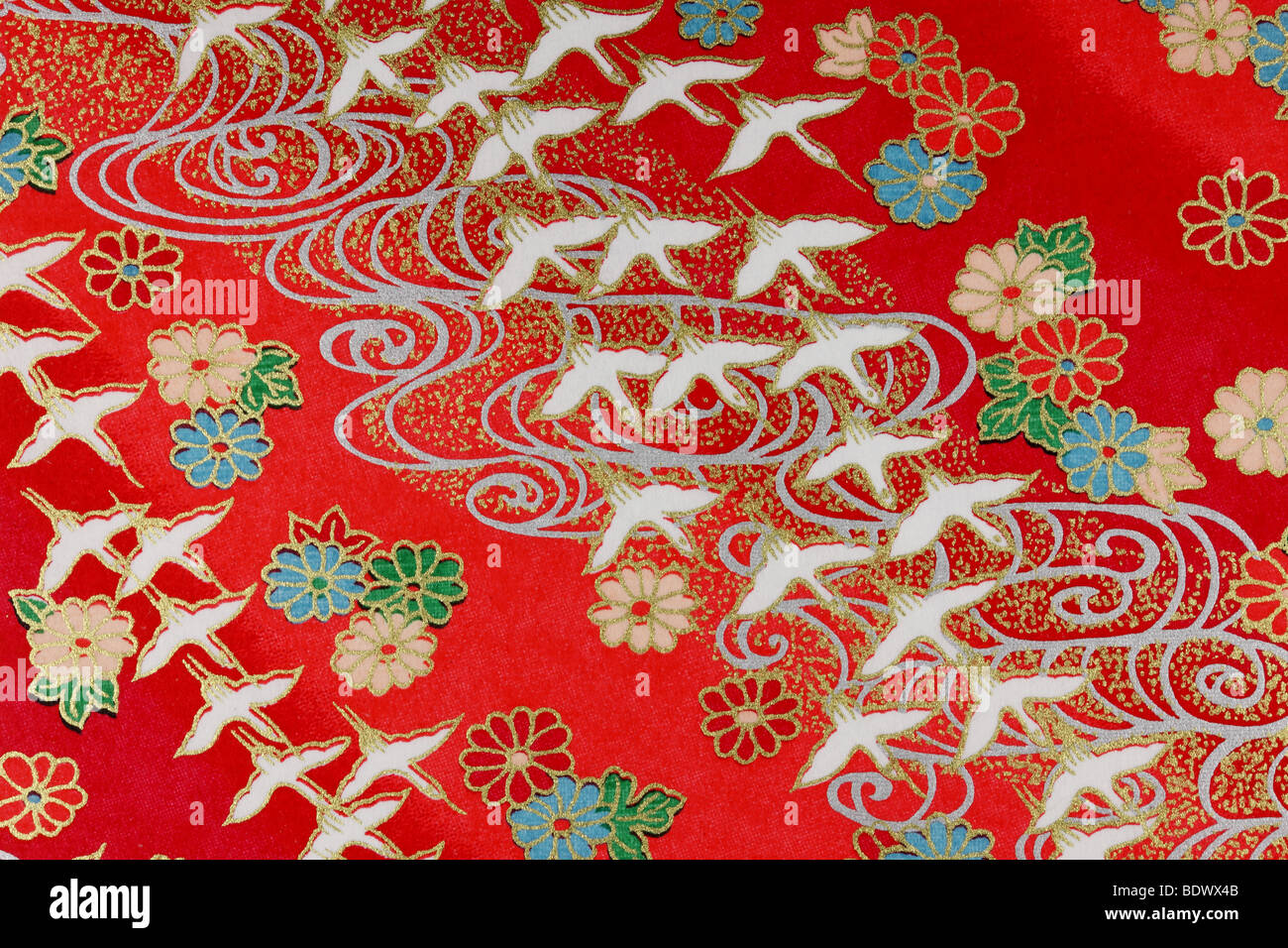 textile of Japanese style Stock Photo - Alamy