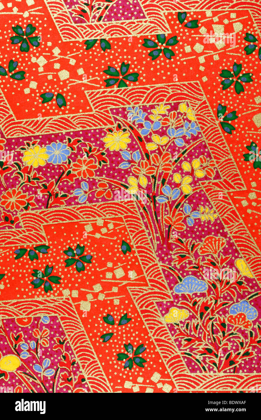 textile of Japanese style Stock Photo - Alamy