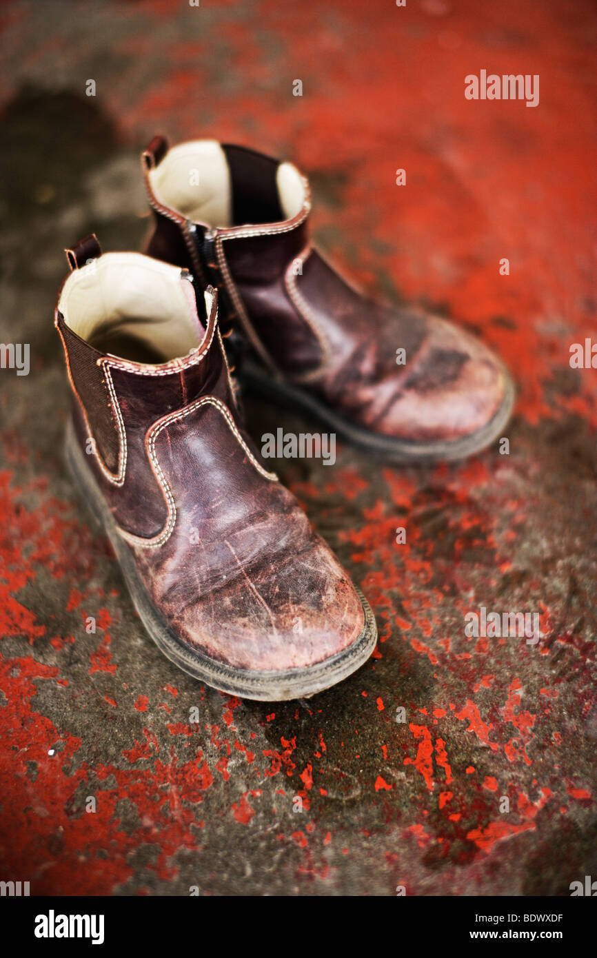 Scuffed shoes hi-res stock photography and images - Alamy