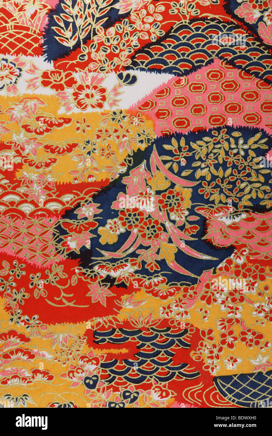 Textile in Japanese style Stock Photo - Alamy