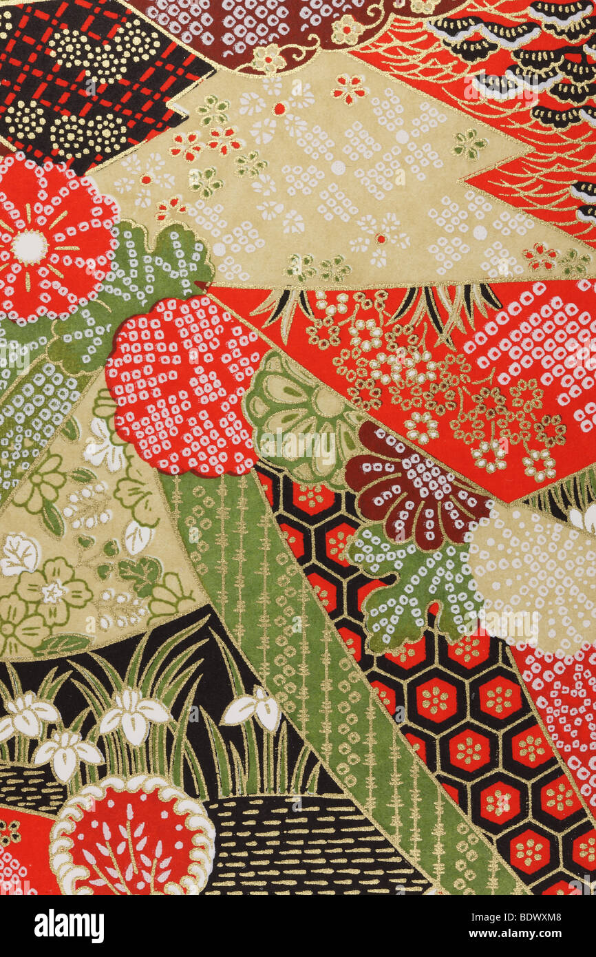 Textile in Japanese style Stock Photo - Alamy