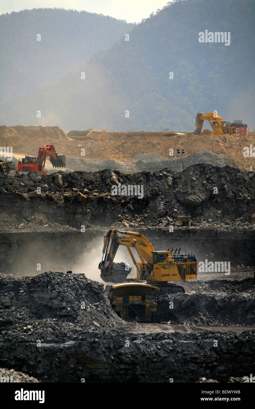 Hunter valley coal mining australia hi-res stock photography and images ...