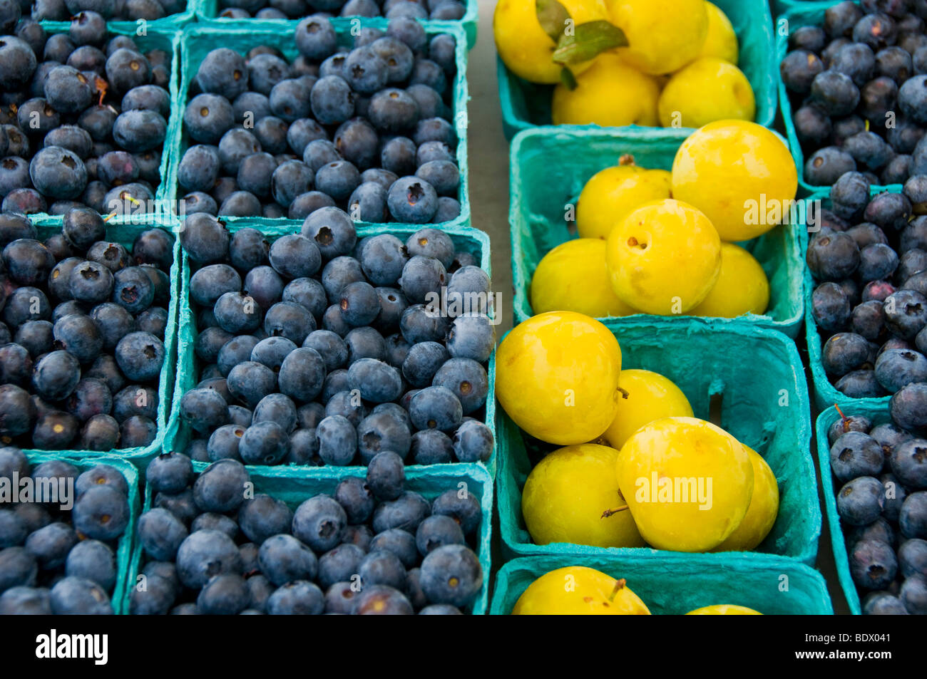 Blueberries and prunes Stock Photo - Alamy