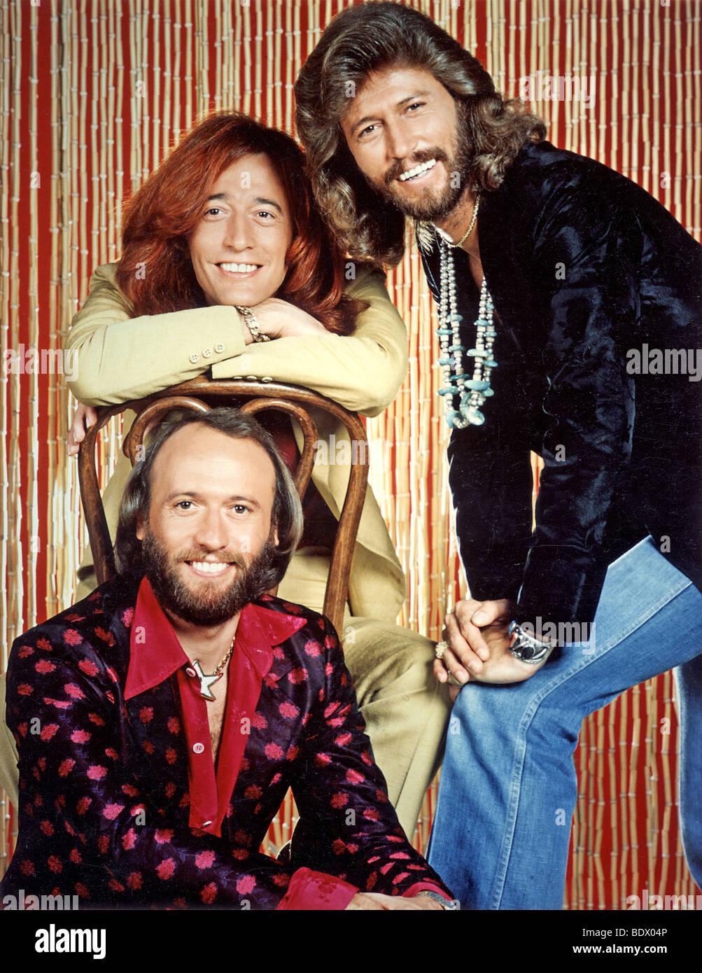 BEE GEES - UKpop group with from top brothers Barry, Robin and Maurice ...