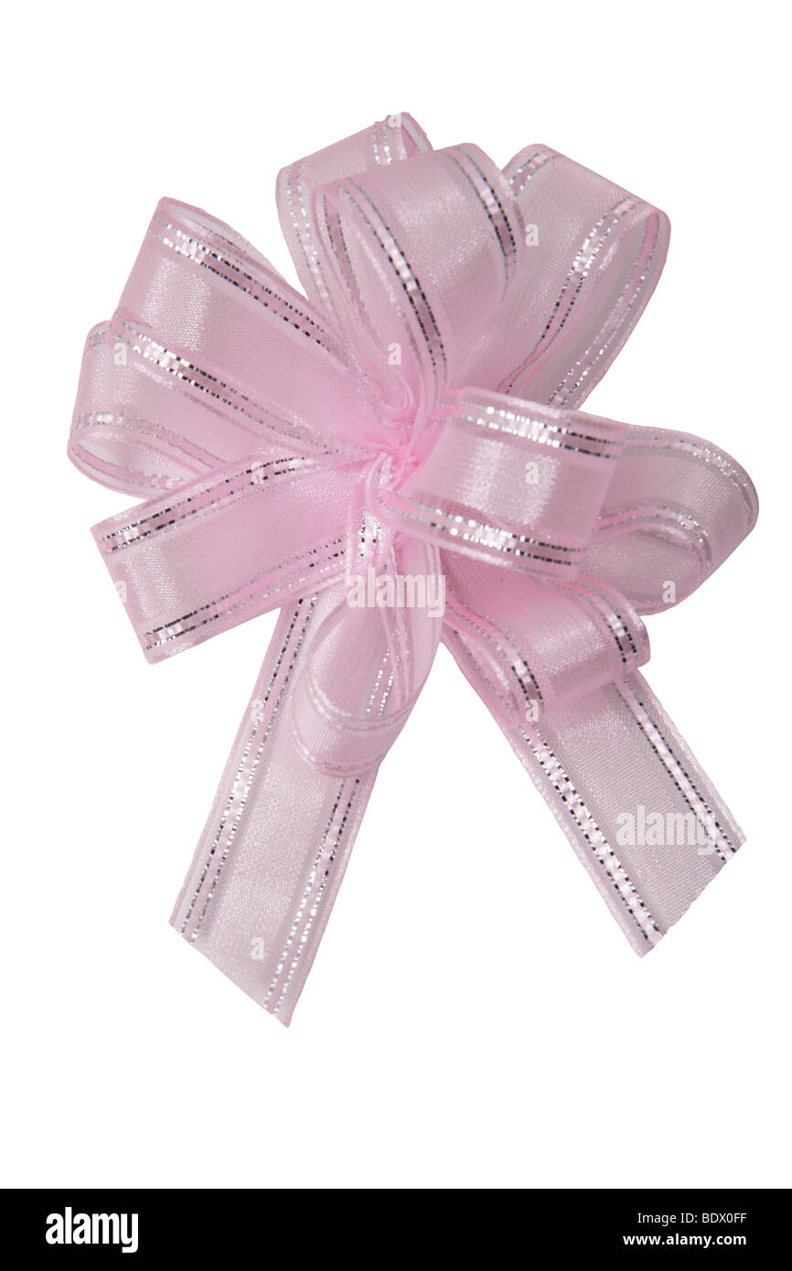Pink bow knot hi-res stock photography and images - Alamy