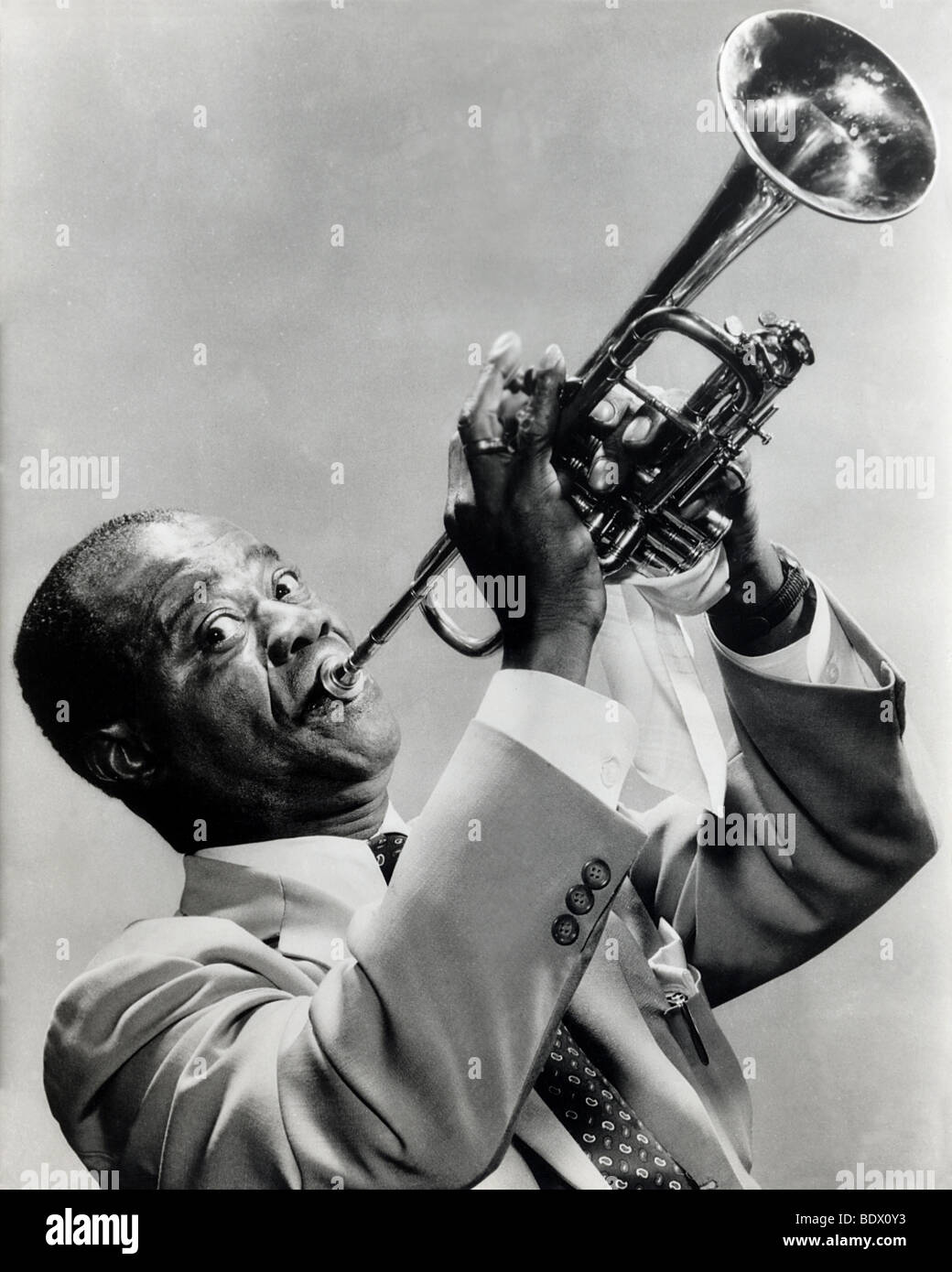 LOUIS ARMSTRONG - US jazz musician Stock Photo - Alamy