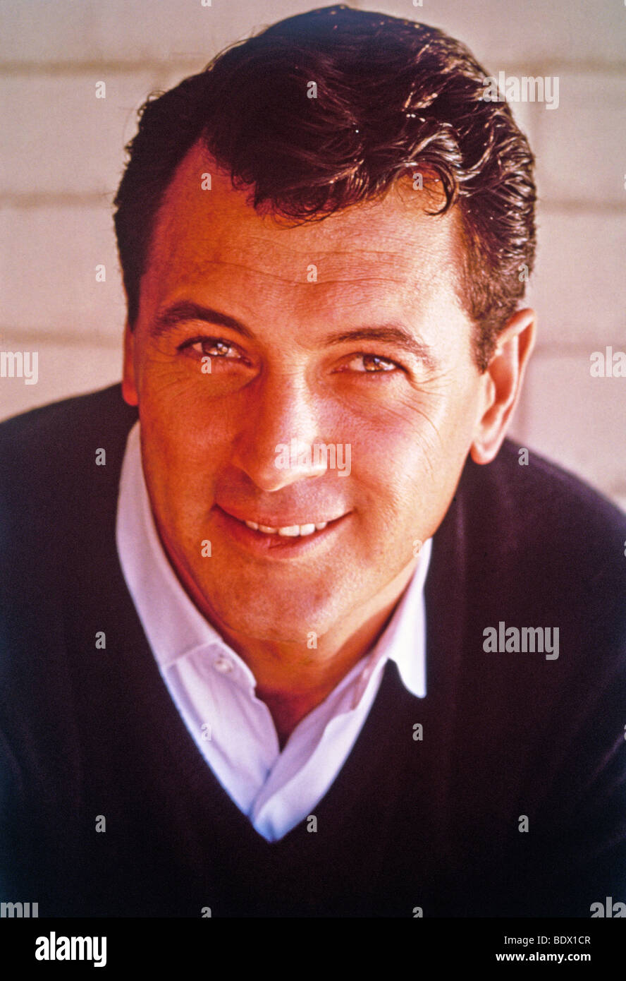 ROCK HUDSON - US film actor about 1970 Stock Photo - Alamy